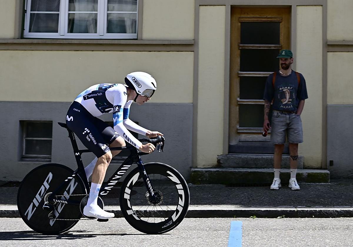 Iván Romeo arranca con fuerza en Romandía: tercero en el prólogo | El Norte de Castilla